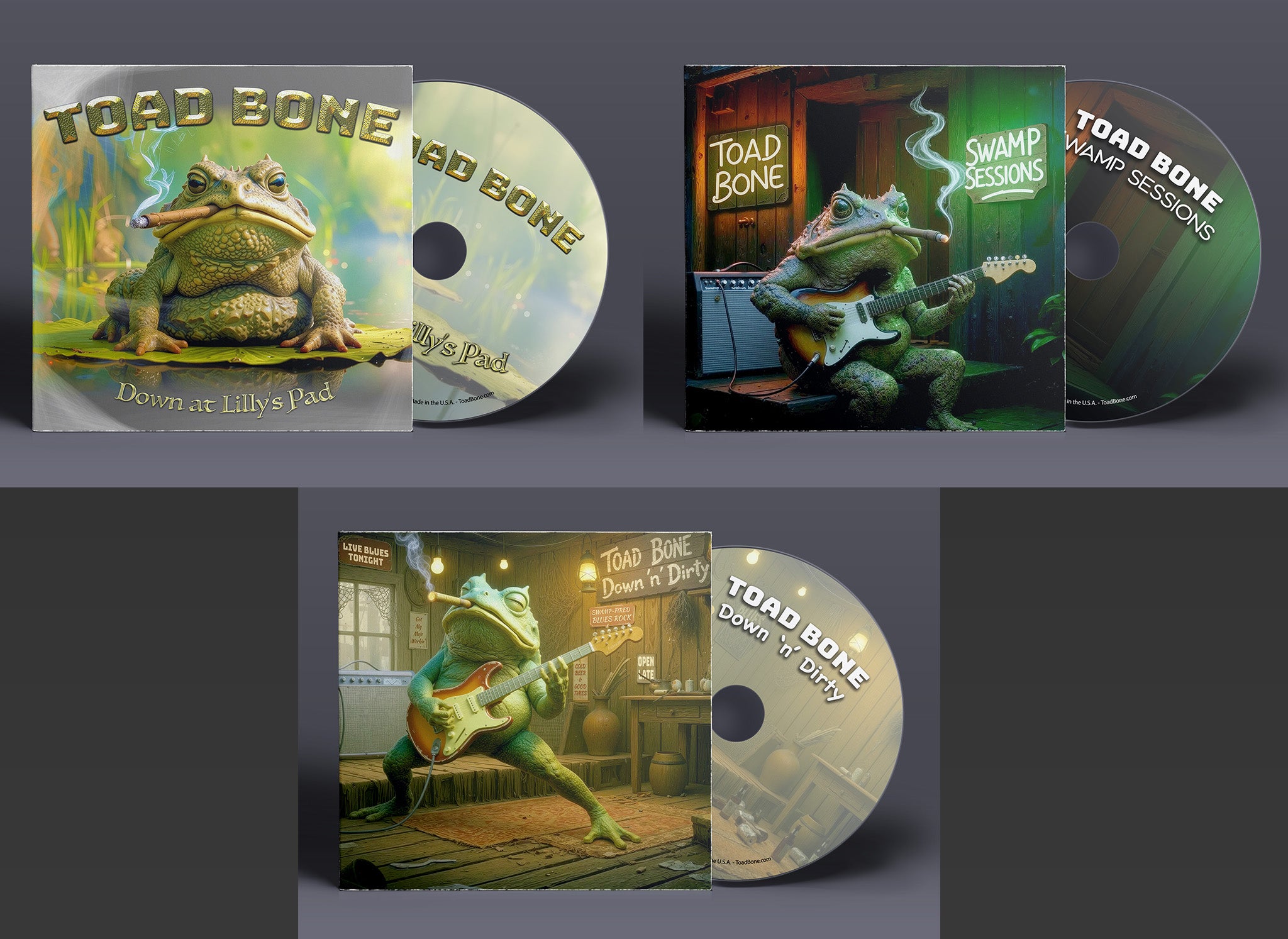 Toad Bone CDs – Official Physical Music Collection – Toad Bone - Official Store