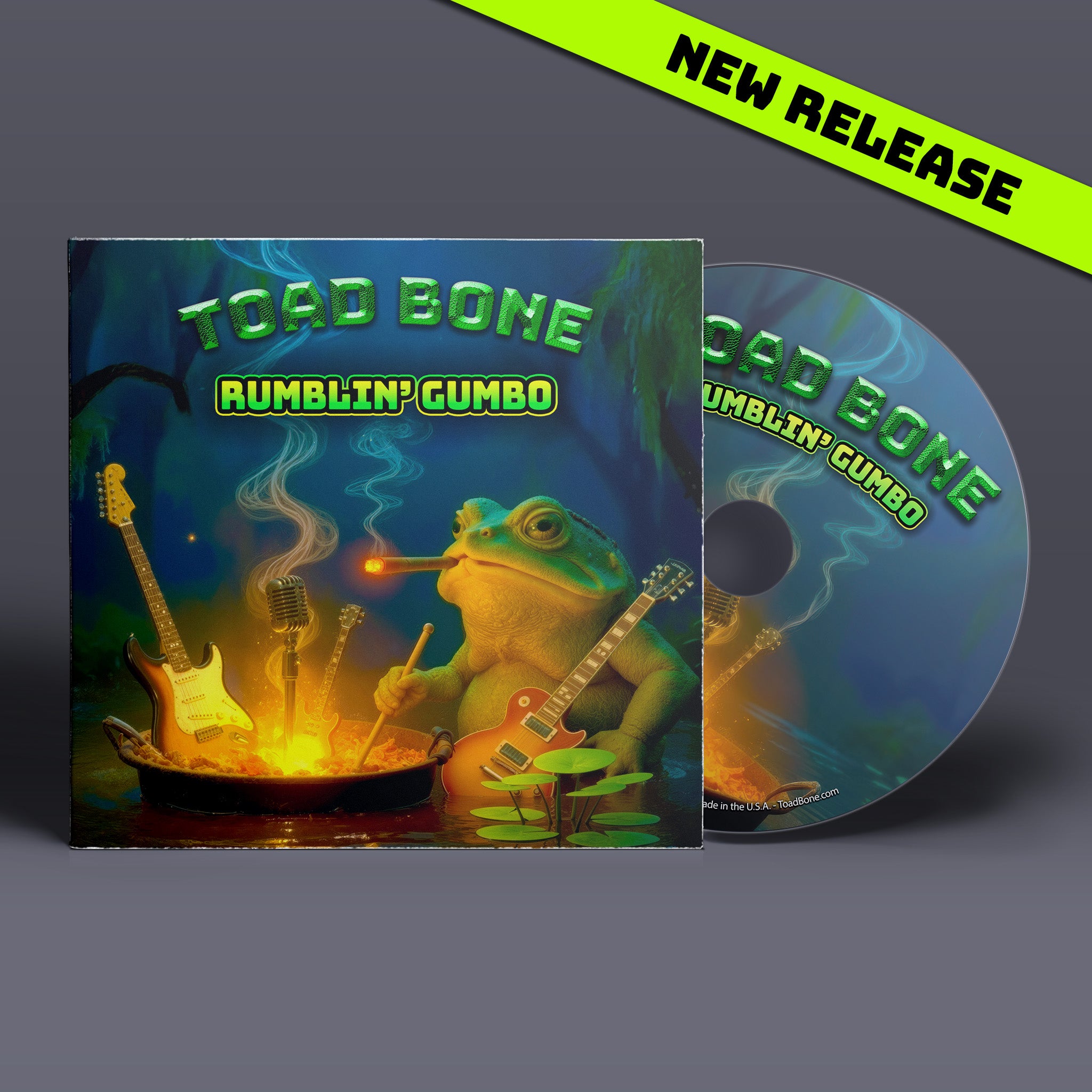 Toad Bone CDs – Official Physical Music Collection – Toad Bone ...